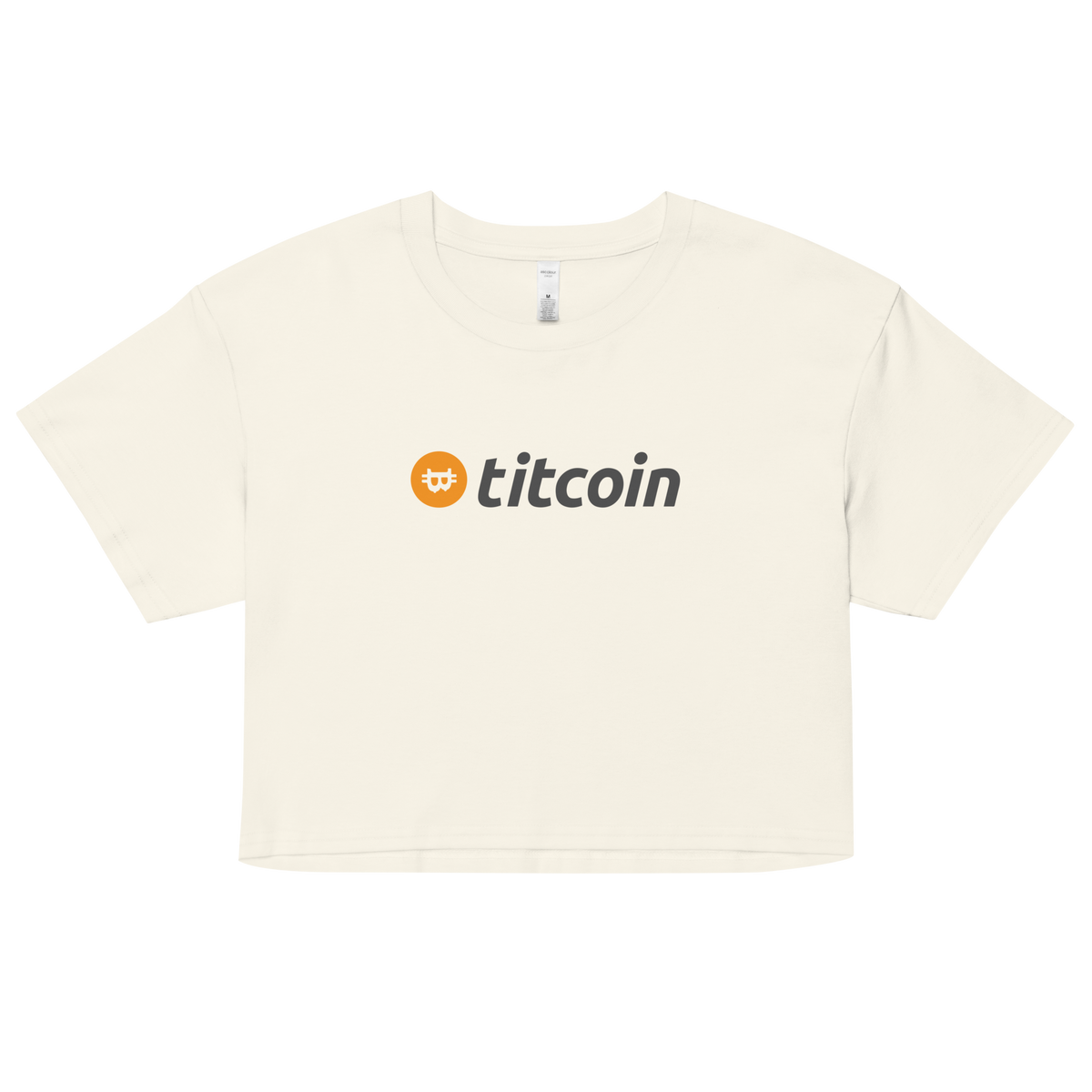 the [TITCOIN] crop top – GRIFT SHOP