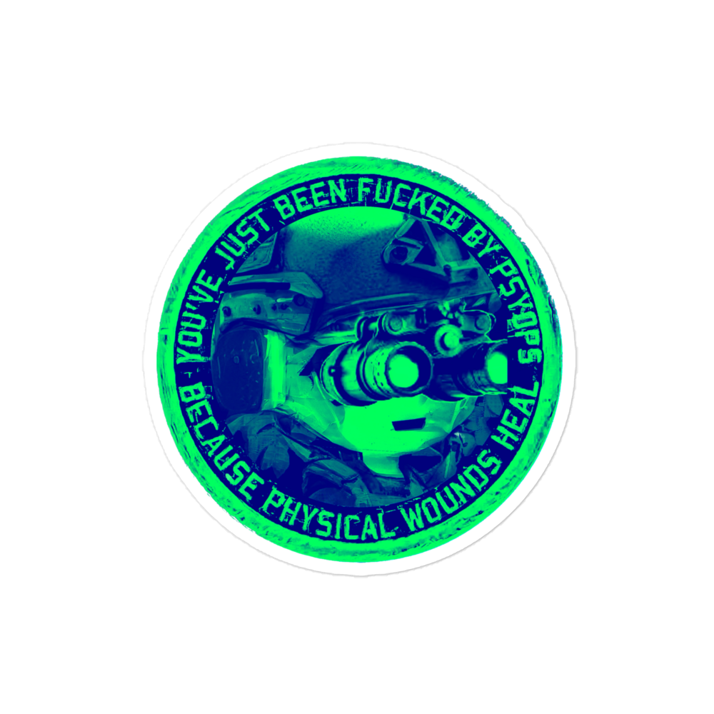 the [PSYOPS] sticker – GRIFT SHOP